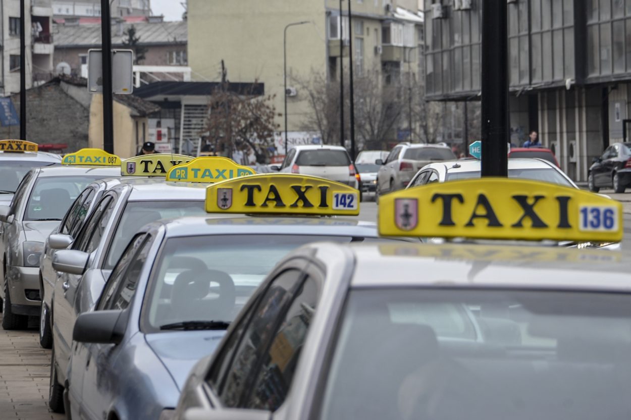 Prishtina’s fleet of informal taxicabs, the city’s shadow public ...