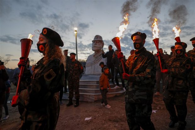 23nd anniversary of Kosovo Liberation Army (KLA) Commander Adem Jashari ...