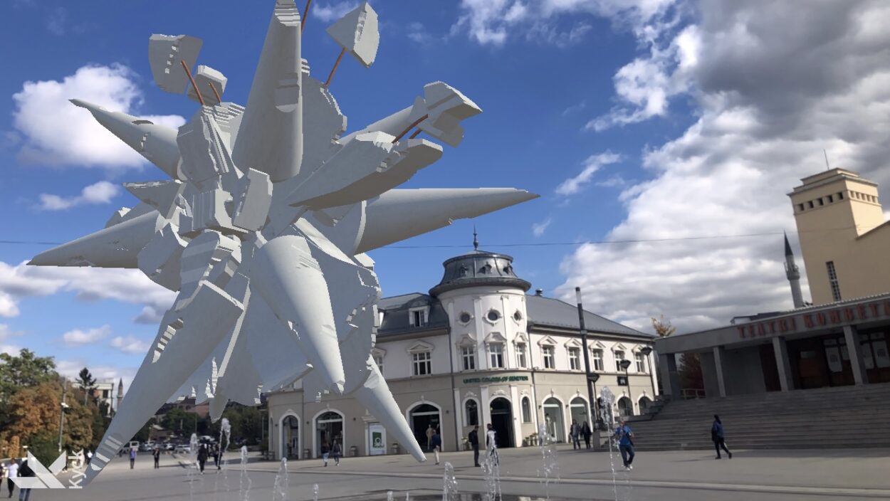 Augmented Reality Artwork Illuminating Prishtina - Prishtina Insight